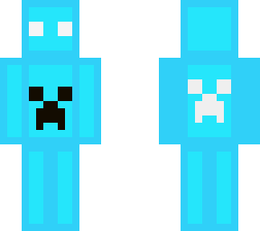 True creepy Blue vortex | Minecraft Skin