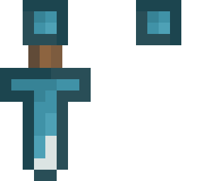 8-bit diamond sword | Minecraft Skin