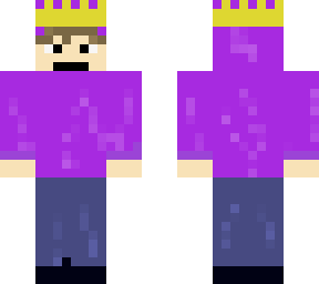 Amethyst king (2) | Minecraft Skin