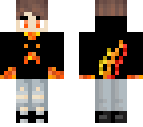 Creeper Lava Boy 2 | Minecraft Skin