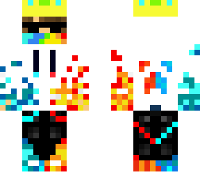 fire chirag khatri | Minecraft Skin