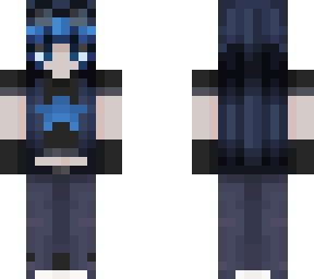 Goggle girl | Minecraft Skin