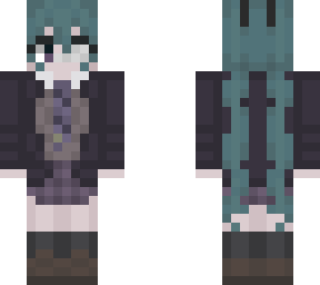 Hatsune Miku - Deco*27 Monitoring | Minecraft Skin