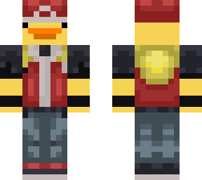 RED TRAINER DUCK | Minecraft Skin