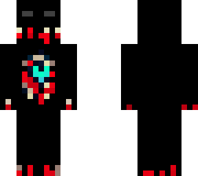 Warden Heart Monster | Minecraft Skin