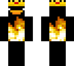 Duck - Fire Element | Minecraft Skin