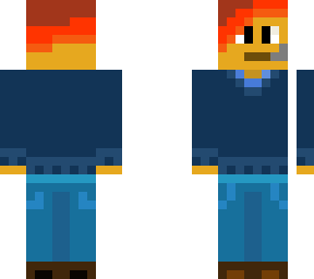 Epic slanted hair | Minecraft Skin