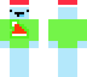 frozen christmas derpy | Minecraft Skin