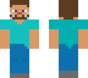 Jack Black Steve Bare Bones | Minecraft Skin
