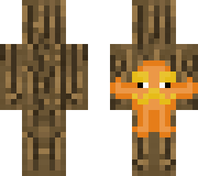 Lorax on tree | Minecraft Skin