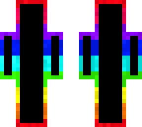 Rainbow Abyss | Minecraft Skin