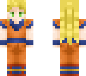 ssj3 goku | Minecraft Skins
