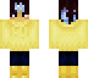 ~ rainy day gigi ~ human version ~ | Minecraft Skin