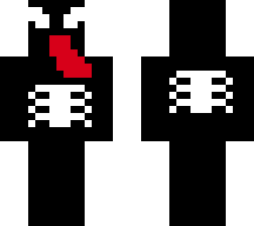 8 bit venom | Minecraft Skin