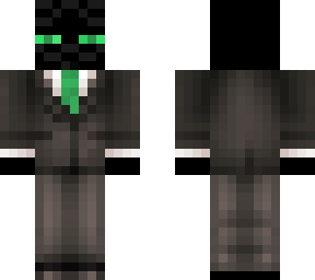 enderman in a suit | Minecraft Skins