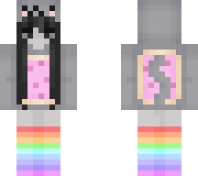 nyan cat girl | Minecraft Skin