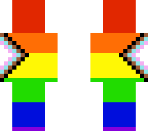 Rainbow Flag | Minecraft Skin