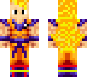 son goku ssj | Minecraft Skin