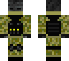 Spec Ops Wither Skeleton | Minecraft Skin