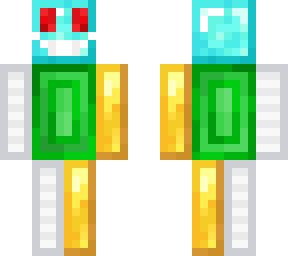 the valuable block guy with smile now ig | Minecraft Skin