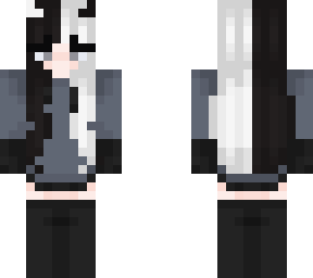 half white half black | Minecraft Skins