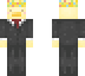 duck with a suit | Minecraft Skins
