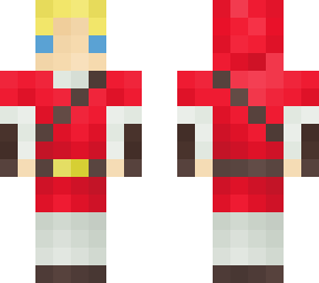 8-bit Red Link (15000 Likes Special) | Minecraft Skin