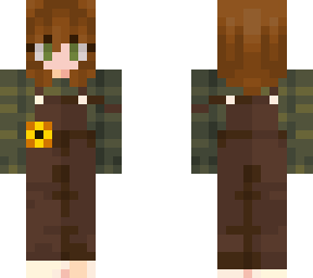 autumn girl gardener | Minecraft Skin