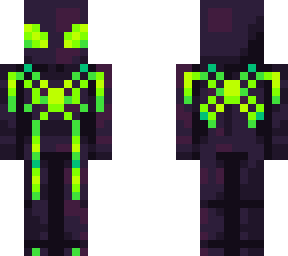 Big Time Stealth Suit (Comics, Green) | Minecraft Skin