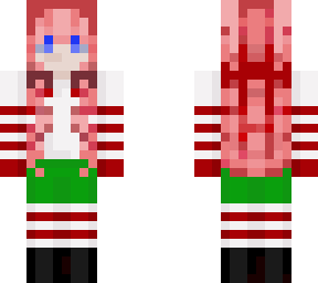 Candy Cane Christmas | Minecraft Skin