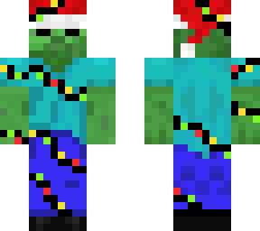 christmas zombie | Minecraft Skin