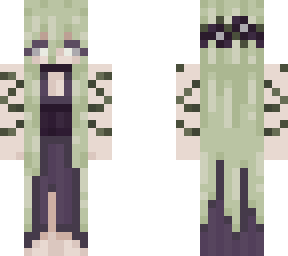 GHOST GRASS GYM LEADER | Minecraft Skin