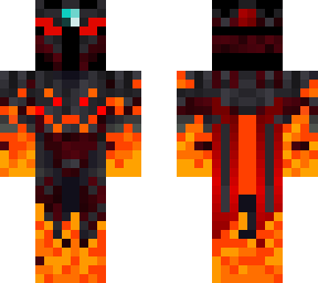 God PLayer -fire- | Minecraft Skin