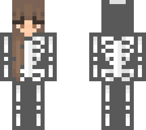 luna skeleton | Minecraft Skin