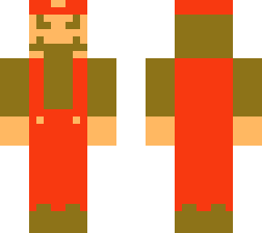 Super Mario Bros. Big Mario | Minecraft Skin