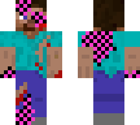survivor of glitch Steve | Minecraft Skin