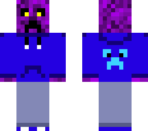 Wizard creeper | Minecraft Skin