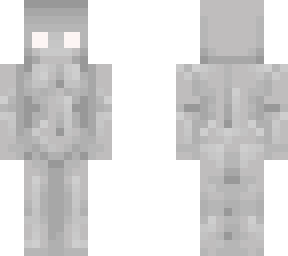 Female body layout Grey scale | Minecraft Skin