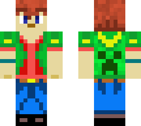 Nemo Hunting (OC) - Creeper Jacket | Minecraft Skin