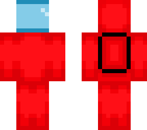 Red Imposter | Minecraft Skin