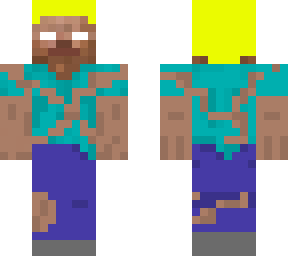 steve super sayain | Minecraft Skin