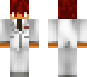 Alex in a dashing suit | Minecraft Skin