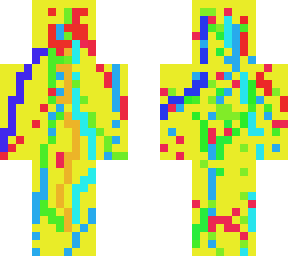 colour man | Minecraft Skin