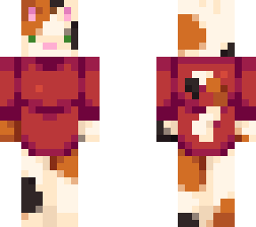 Knitted Calico | Minecraft Skin