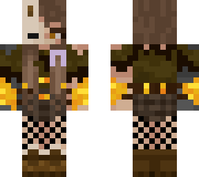 piglin girl | Minecraft Skins