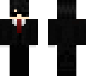 black suit skin | Minecraft Skin