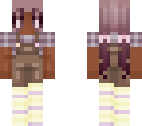 Brown Overalls | Minecraft Skin