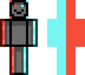drem red/blue | Minecraft Skin