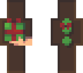 handing you a present | Minecraft Skin