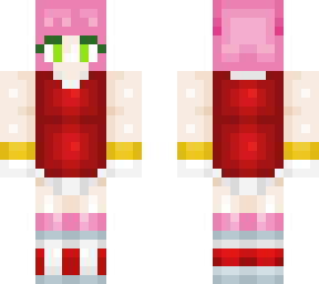 Melairiay of Amy Rose | Minecraft Skin